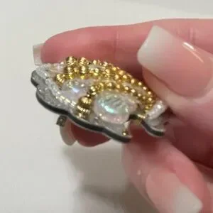Liztech | Jewelry | Signed Liztech 209 Clam Shell Brooch | Poshmark